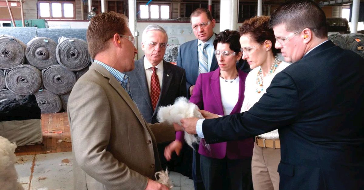 Giving State Politicians A Tour of Our Facility | The Brickle Group